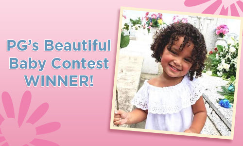 Congratulations to the WINNER of PG's Beautiful Baby Contest!