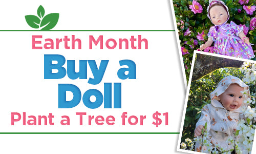 Earth Month: Buy a Doll, Plant a Tree for $1 with Paradise Galleries