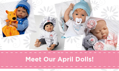 Paradise Galleries Realistic Reborn Dolls and Toddlers - April Dolls