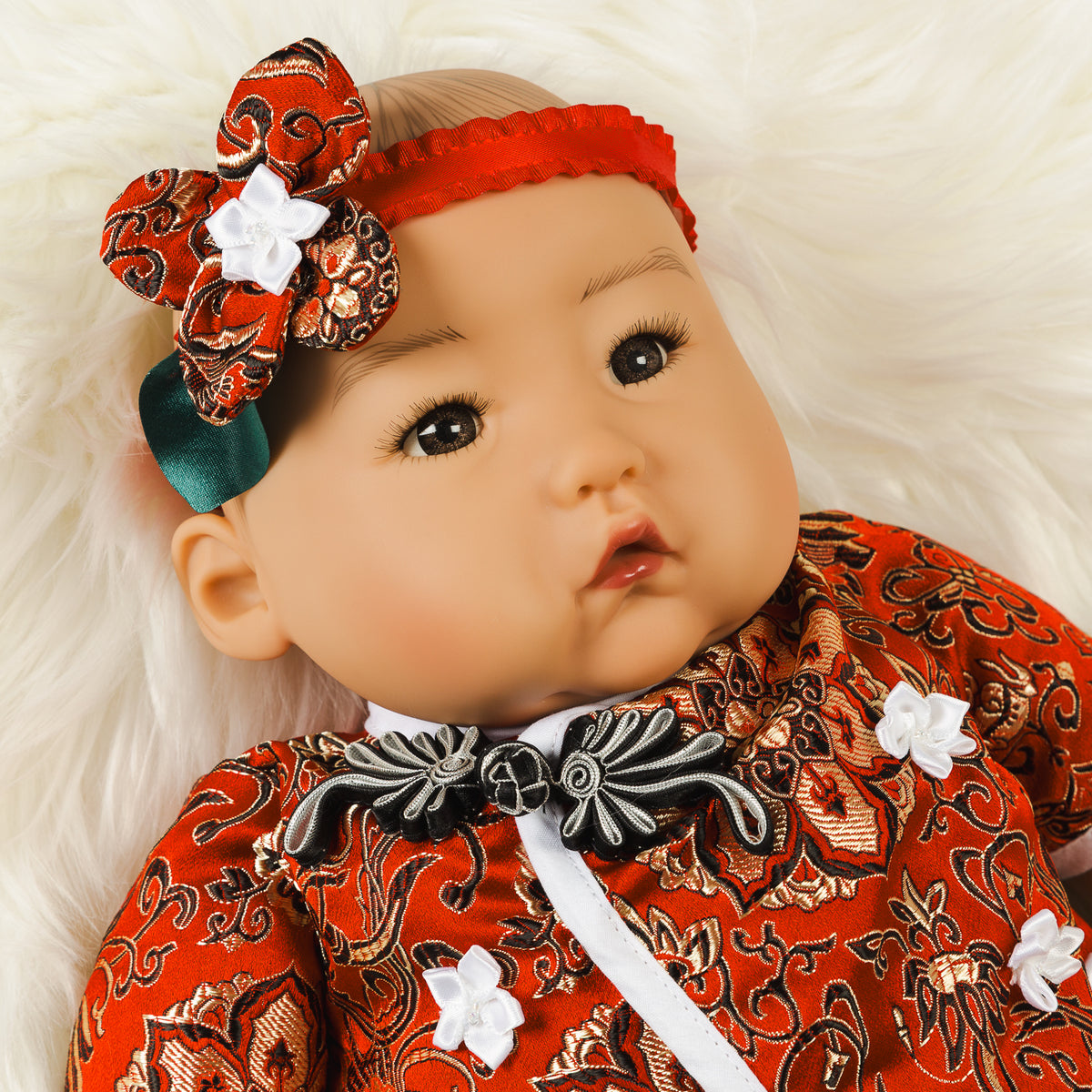 Paradise Galleries Asian Realistic Baby Doll 20" Mei by Ping Lau