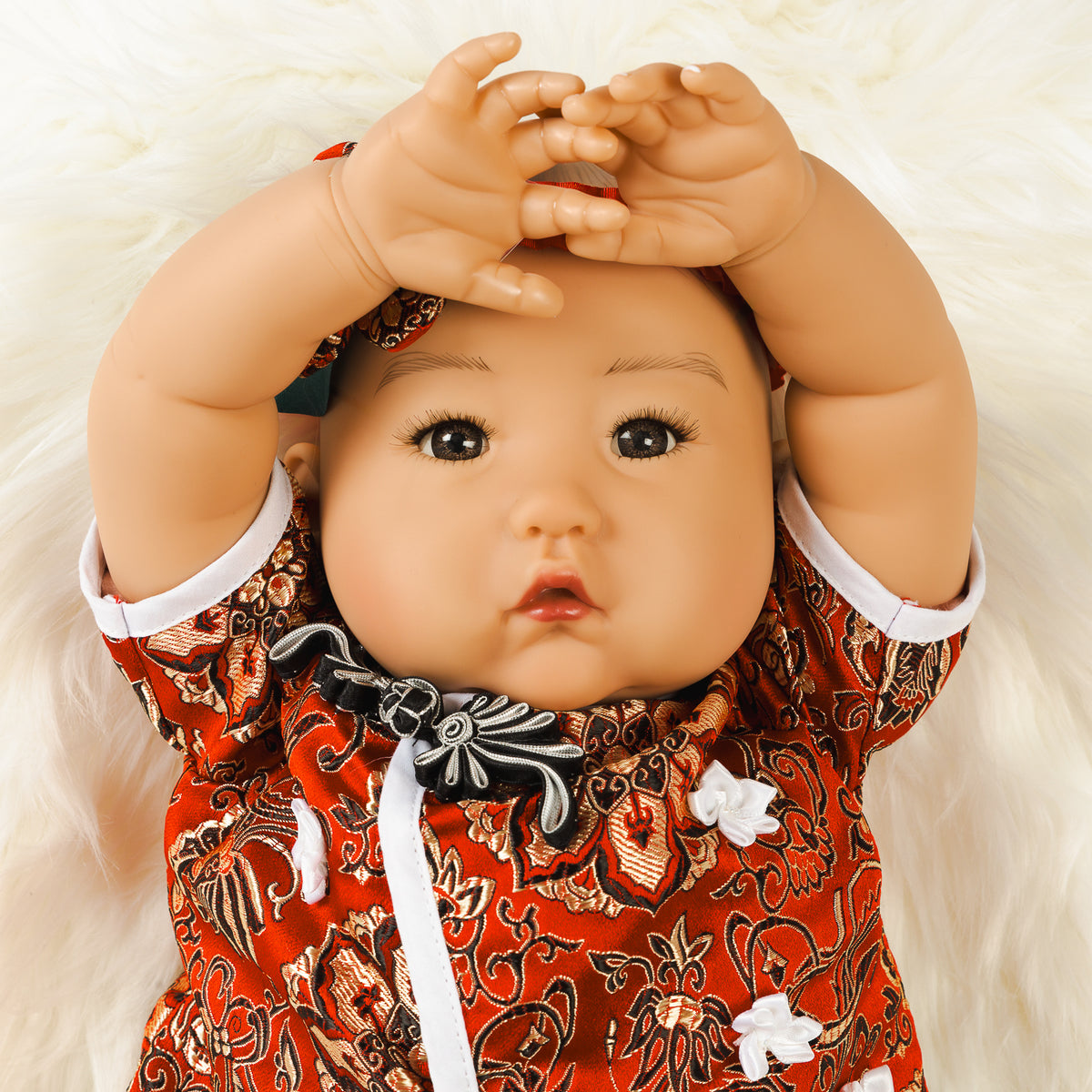 Paradise Galleries Asian Realistic Baby Doll 20" Mei by Ping Lau