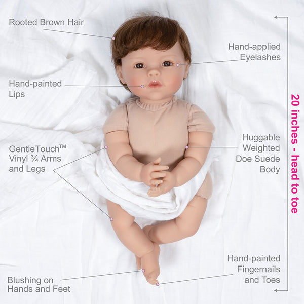 Paradise Galleries Realistic Dapper Day Doll, Dapper Danny