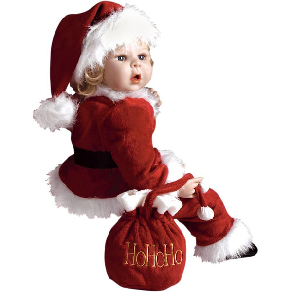 Paradise Galleries Santa Baby Ho-ho-ho in Silicone-Like Vinyl