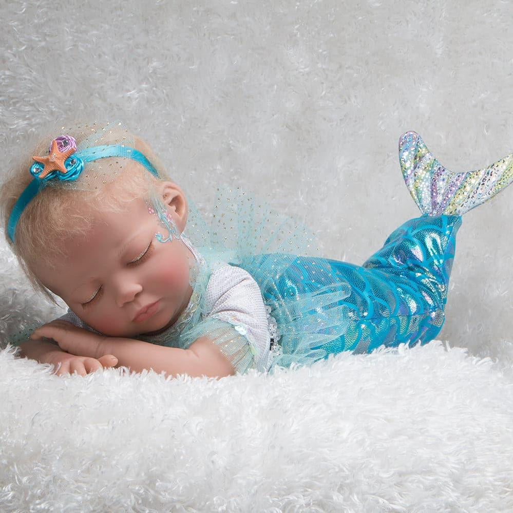 Paradise Galleries Reborn Mermaid Doll - 21 inch Mystic Mermaid